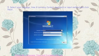 Windows 7 Installation | PPT