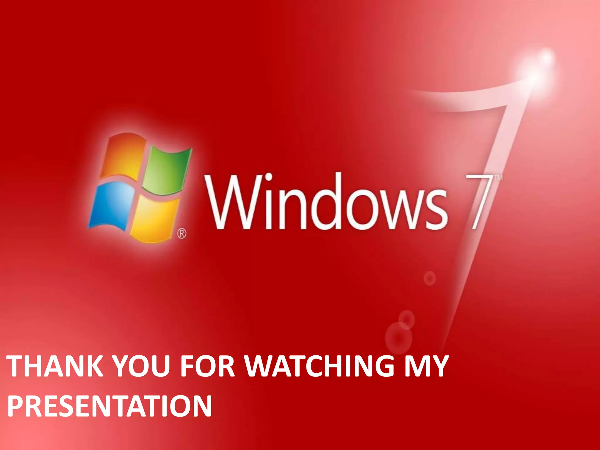 Windows 7 | PPT