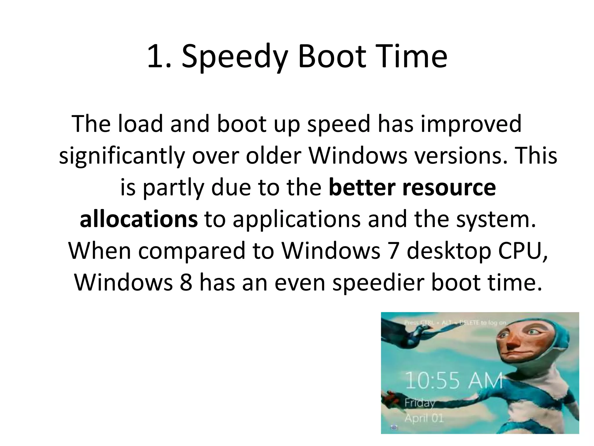 Windows 7 & 8 installation, features and differences pptx | PPTX
