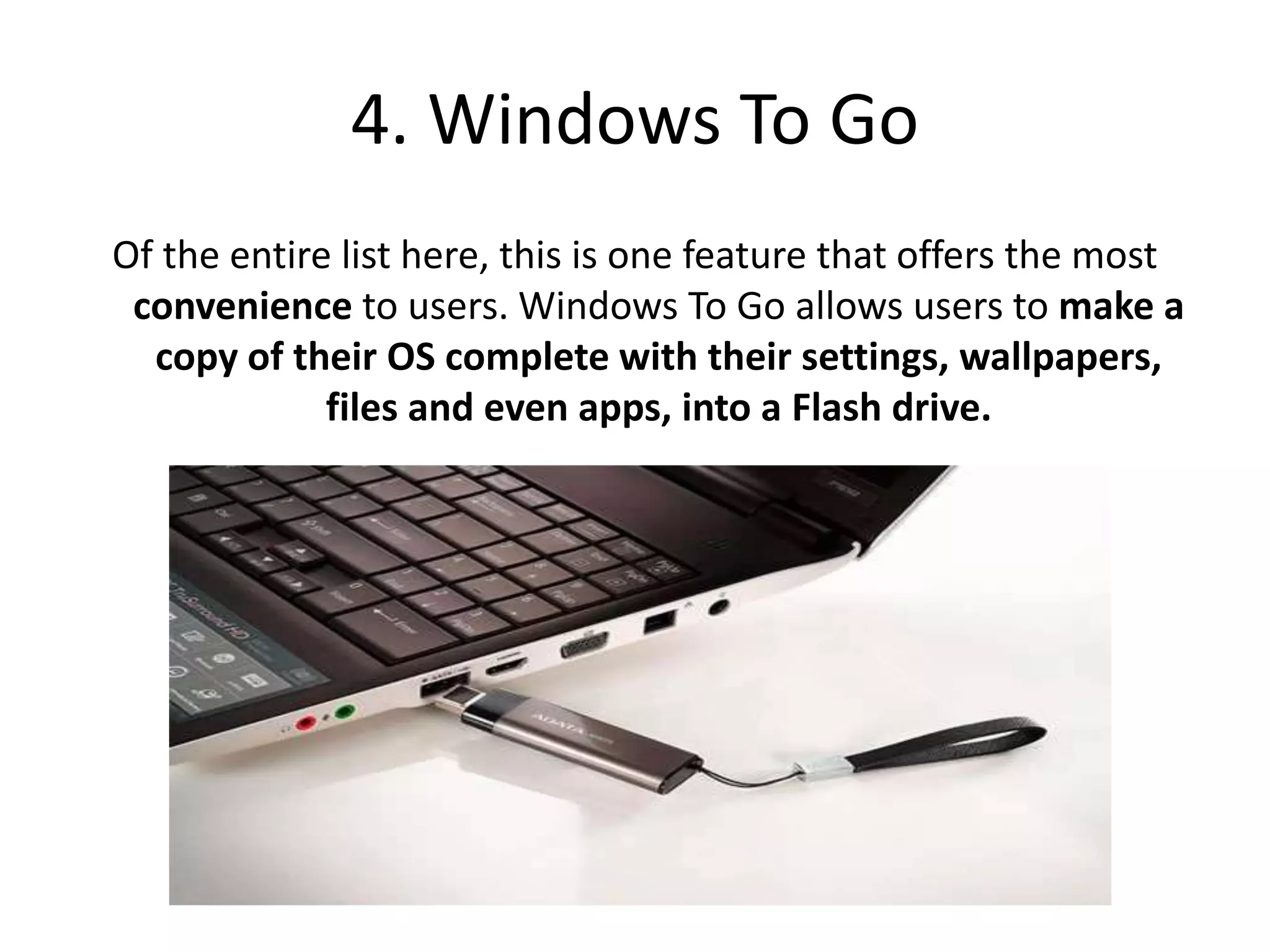 Windows 7 & 8 installation, features and differences pptx | PPTX