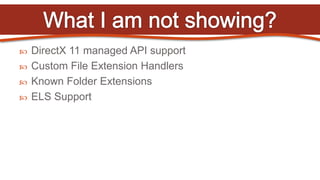 Windows 7 API Code Pack | PPT