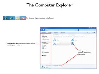 Windows 7 basics | PPT | Operating Systems | Computer Software and ...