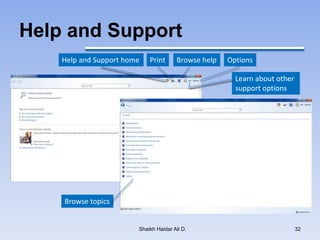 Windows 7 By Haidar Ali Shaikh.ppt