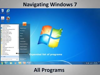 Windows 7 Operating System | PPT