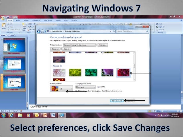 How to make a slideshow on windows 7 - mozchatter