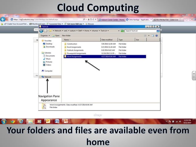 Windows 7 Files & Folders | PPTX | Operating Systems | Computer ...
