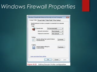 Windows 7 firewall & its configuration | PPT