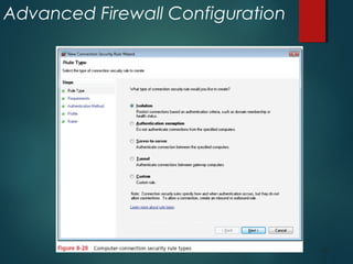 Windows 7 firewall & its configuration | PPT
