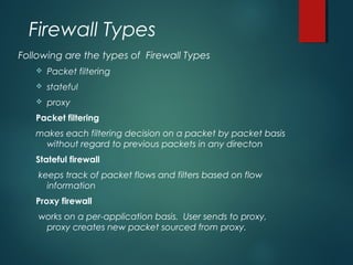 Windows 7 firewall & its configuration | PPT