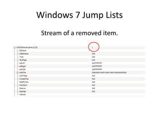 Windows 7 forensics jump lists-rv3-public | PPT