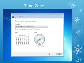 Windows 7 install | PPT | Internet for Beginners | Internet