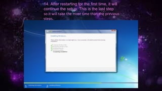 Windows 7 installation | PPT