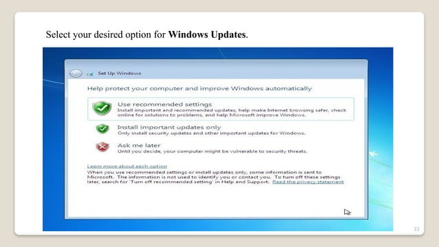 windows 7 installation guide for grade 10.pptx