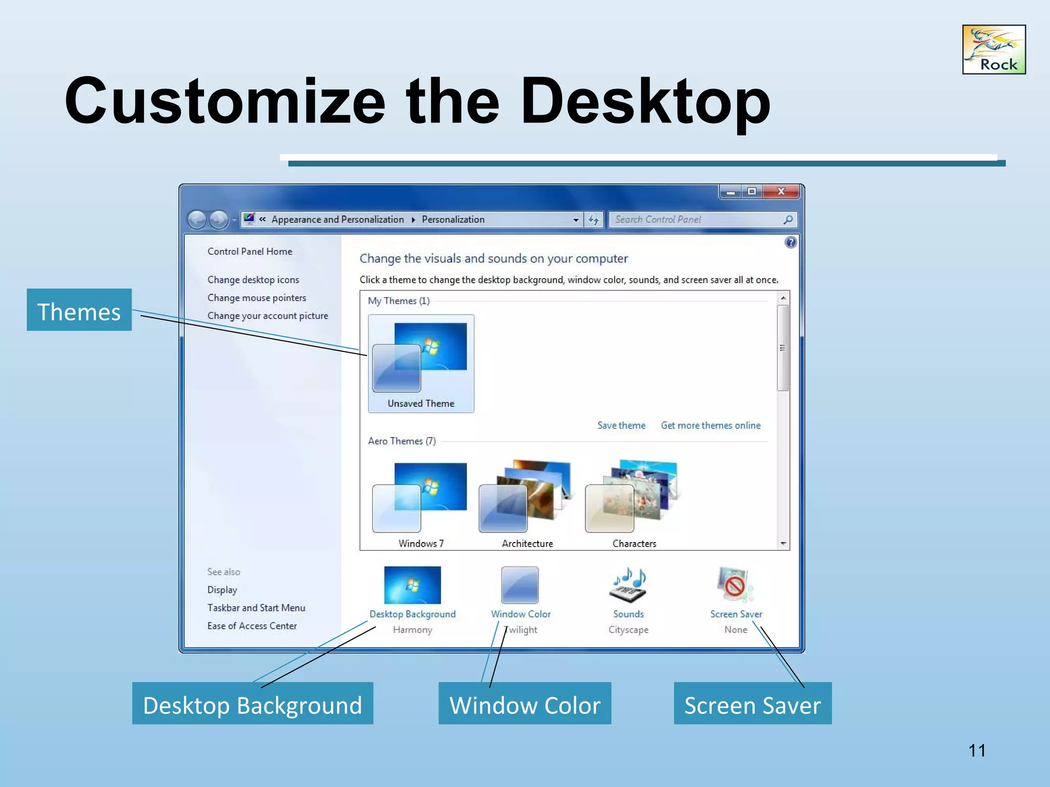 Windows 7 interface | PPT