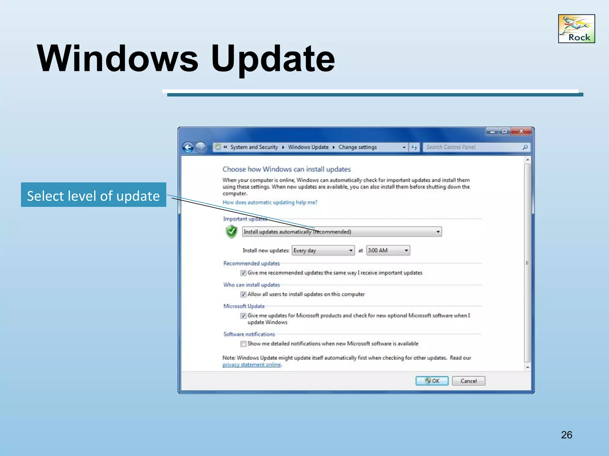 Windows 7 interface | PPT