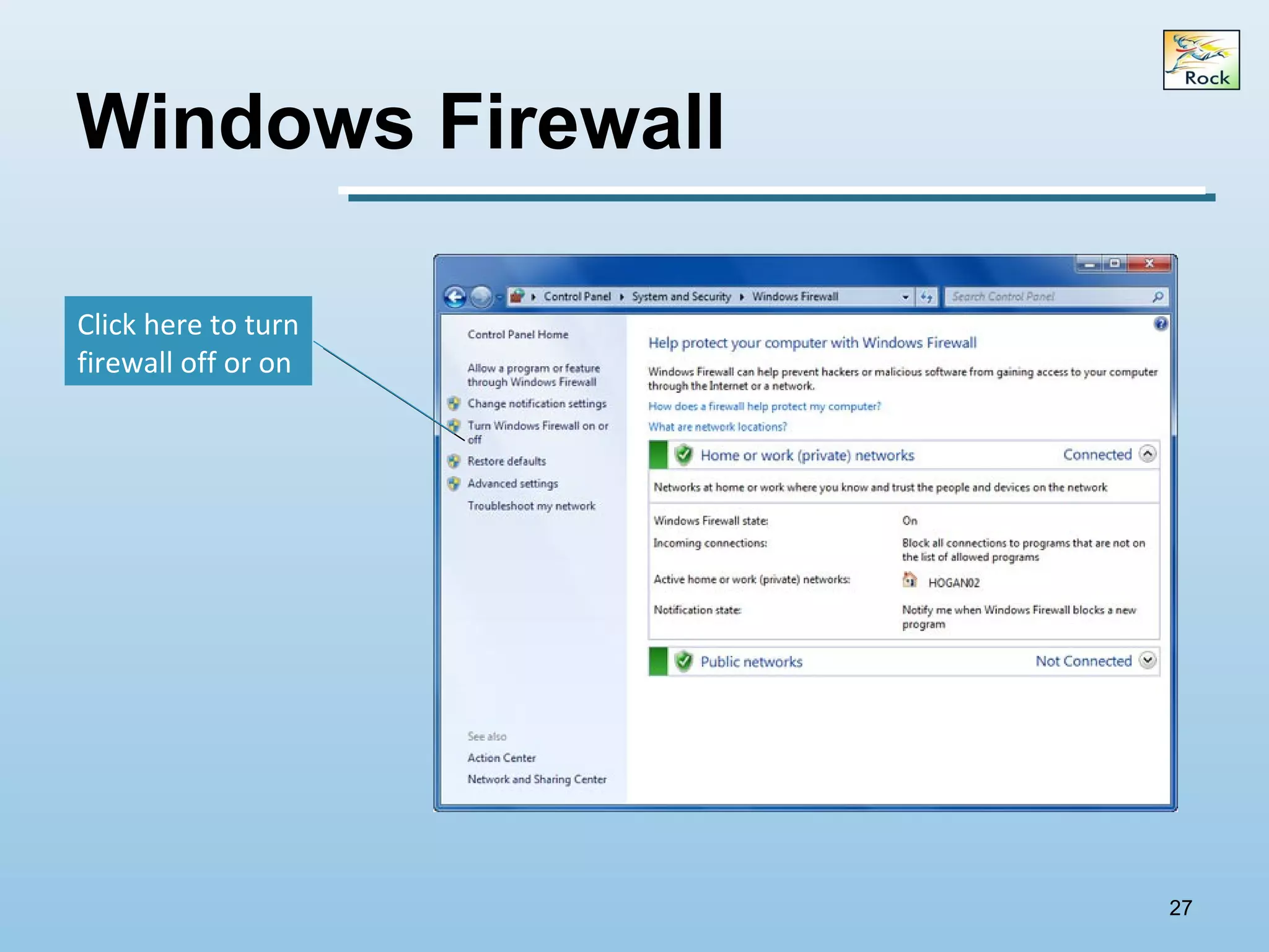 Windows 7 interface | PPT