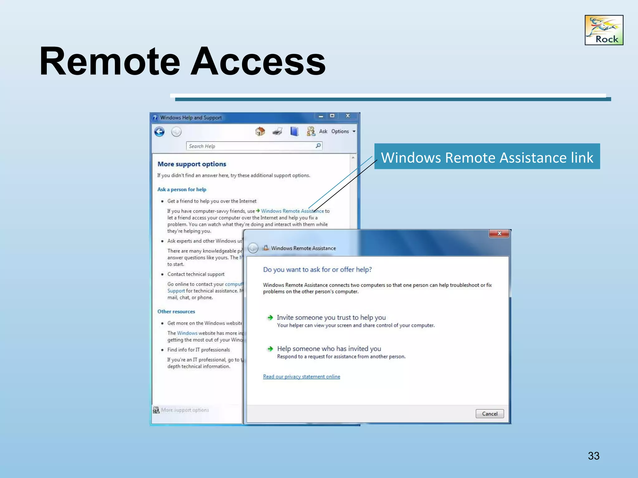 Windows 7 interface | PPT