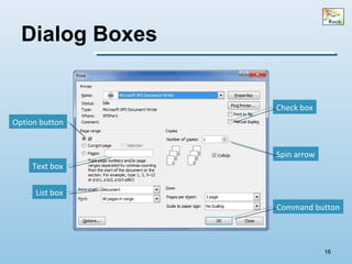Windows 7 interface | PPT