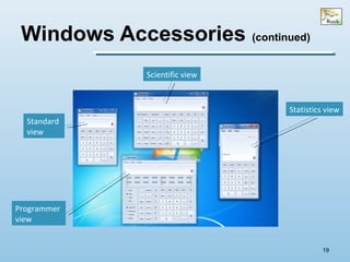 Windows 7 interface | PPT