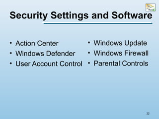 Windows 7 interface | PPT