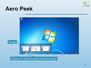 Windows 7 interface | PPT