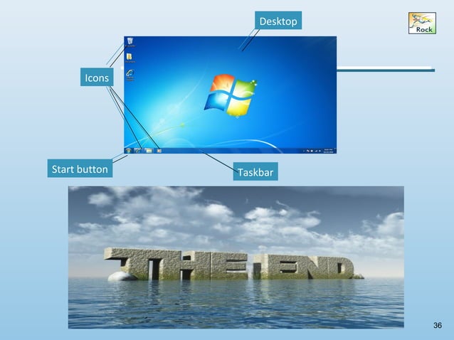 Windows 7 interface | PPT | Search | Internet
