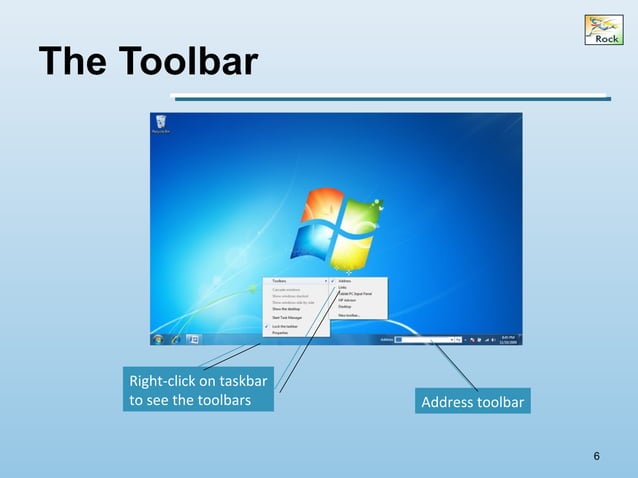 Windows 7 interface | PPT