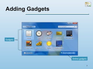 Windows 7 interface | PPT