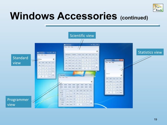 Windows 7 interface | PPT