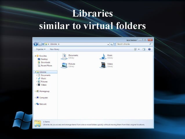Windows 7 (modified to fit training) | PPT
