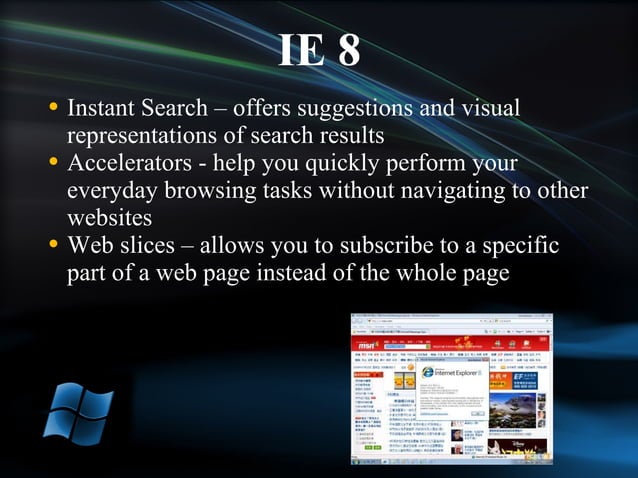 Windows 7 (modified to fit training) | PPT