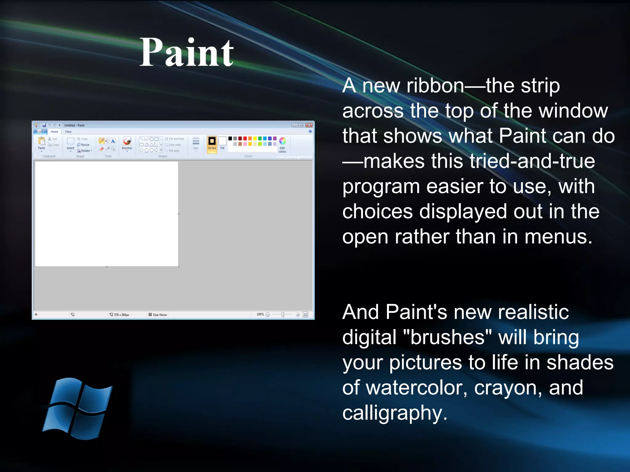 Windows 7 (modified to fit training) | PPT