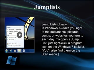Windows 7 (modified to fit training) | PPT