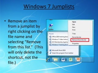 Windows 7 and Office 2010 | PPT