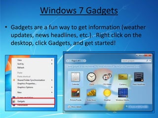 Windows 7 and Office 2010 | PPT