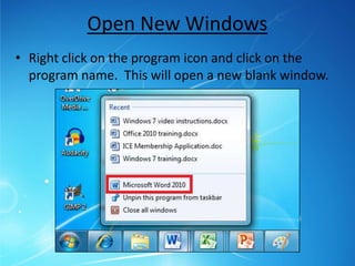 Windows 7 and Office 2010 | PPT