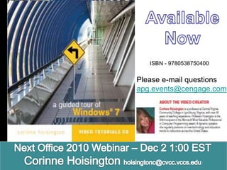 Windows 7 Presentation | PPTX | Operating Systems | Computer Software and Applications