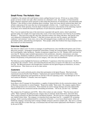 Windows 7 Professional Ignite Program Delivers Real Benefits - A study ...