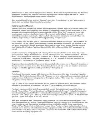 Windows 7 Professional Ignite Program Delivers Real Benefits - A study ...