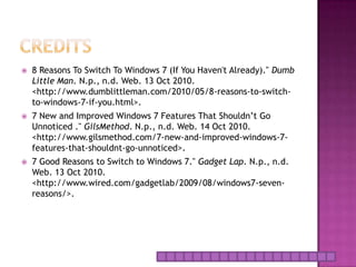Windows 7 project.pptx