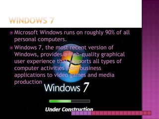Windows 7 project.pptx