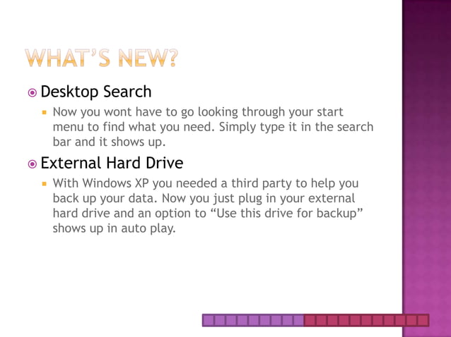 Windows 7 project.pptx | Operating Systems | Computer Software and ...