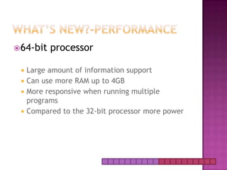 Windows 7 project final | PPT