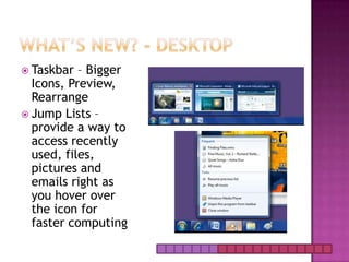 Windows 7 project final | PPT