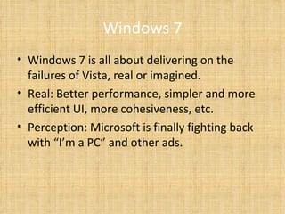Windows 7 secrets | PPT