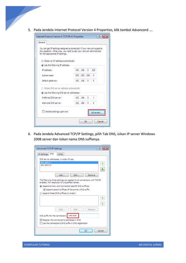 Windows 7 tidak bisa konek ke windows server 2008 R2 | PDF