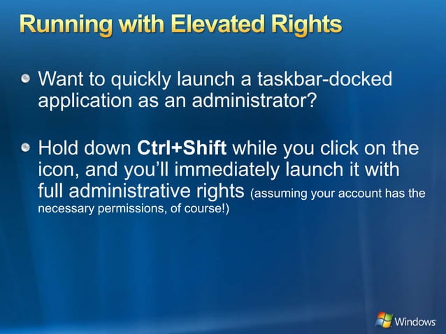 Windows 7 Tips And Tricks | PPT