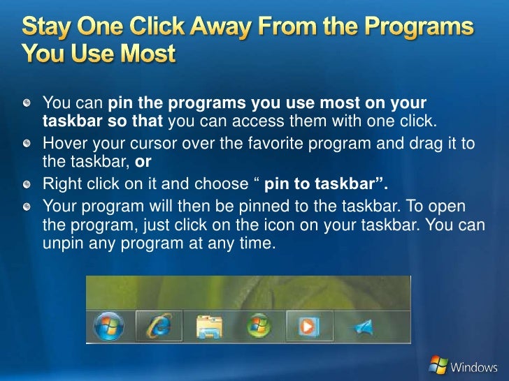 Windows 7 Tips And Tricks