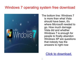 Windows 7 ultimate upgrade