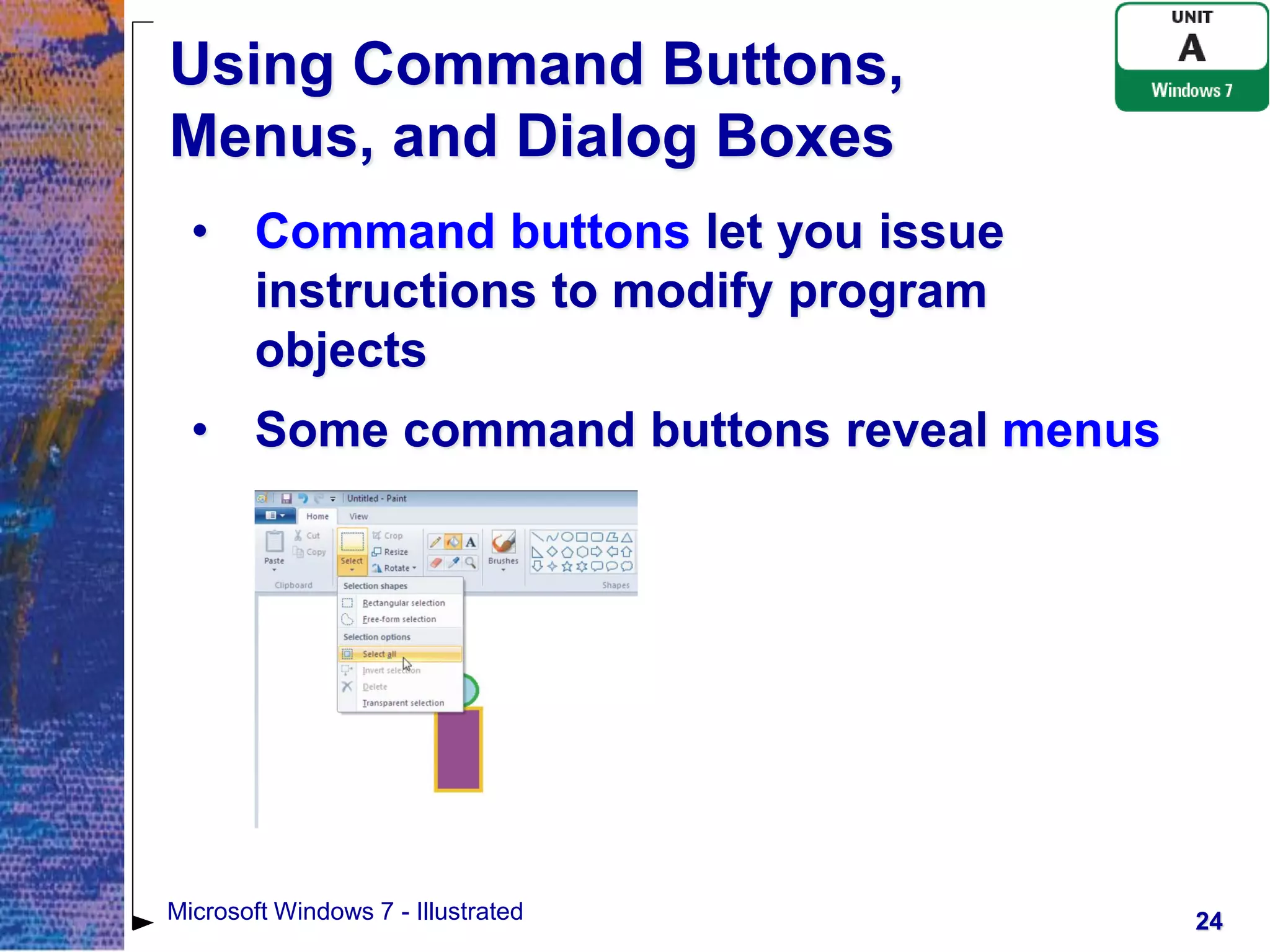 Windows 7 Unit A PPT | PDF